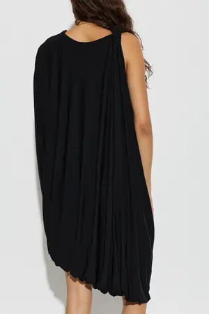 Alexander Wang Sleeveless Asymmetrical Draped Dress