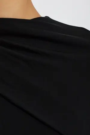 Alexander Wang Sleeveless Asymmetrical Draped Dress