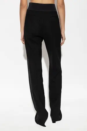 Valentino Garavani Wool Pleated Dress Pants