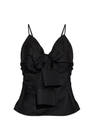 Alexander Wang Sleeveless Silk Top - Black
