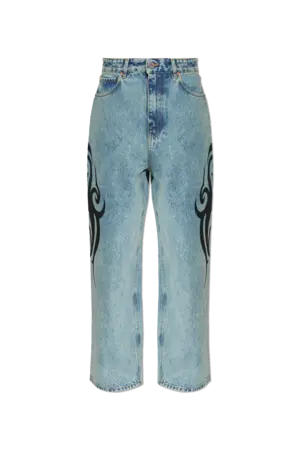 Vetements Jeans With Print
