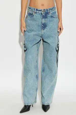 Vetements Jeans With Print
