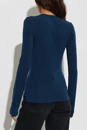 Off-White Long Sleeve Top