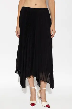 Valentino Garavani Pleated Skirt With Slit