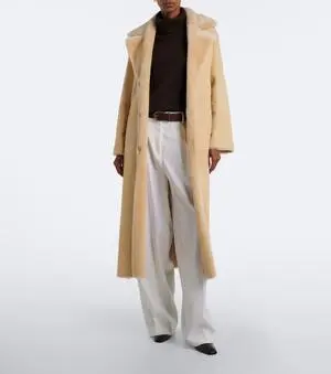 ARMA Rien Reversible Shearling Wrap Coat