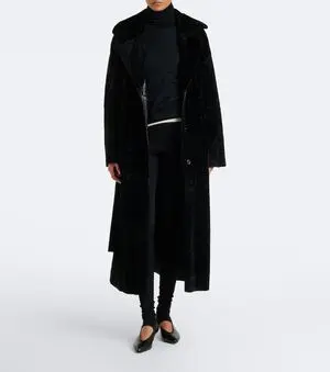 ARMA Rien Wrap Coat - Black