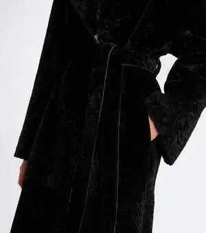 ARMA Rien Wrap Coat - Black