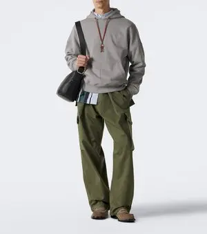 Loewe Anagram Cotton Fleece Hoodie