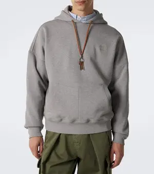 Loewe Anagram Cotton Fleece Hoodie