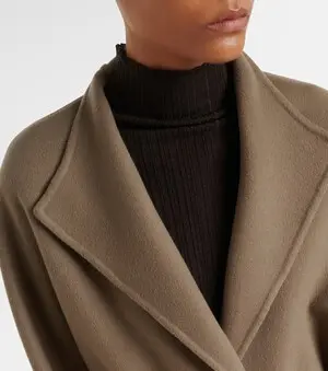 Agnona Cashmere Wrap Coat