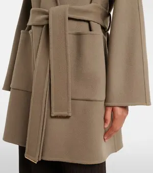 Agnona Cashmere Wrap Coat