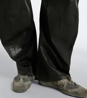 Acne Studios Coated Barrel-leg Jeans