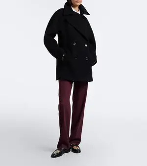 Burberry Check Leather Penny Loafers