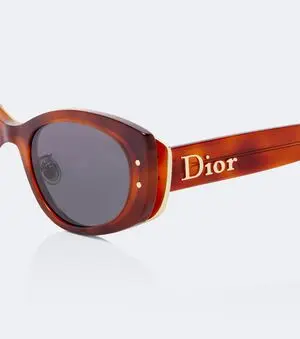 Dior New B1u Oval Sunglasses - Grey