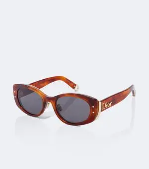 Dior New B1u Oval Sunglasses - Grey