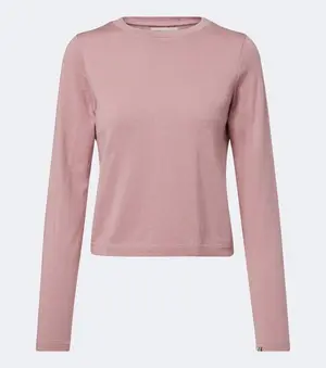 Extreme Cashmere N°451 Lisa Cotton And Cashmere T-shirt - Pink