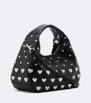 GANNI Mini Studded Top-handle Bag