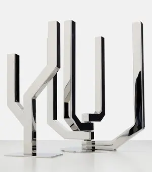 Christofle Arborescence Stainless Steel Candle Holder