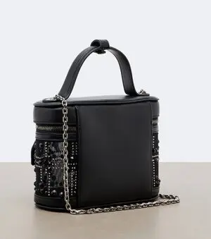ROGER VIVIER Très Vivier Micro Crystal-embellished Vanity Bag