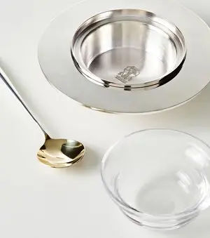 Brunello Cucinelli Plated Steel Caviar Set