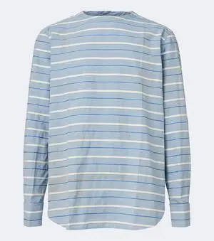 Prada Striped Cotton Twill Shirt