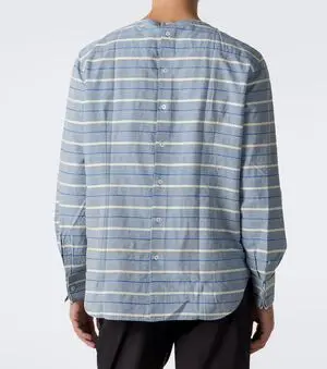 Prada Striped Cotton Twill Shirt