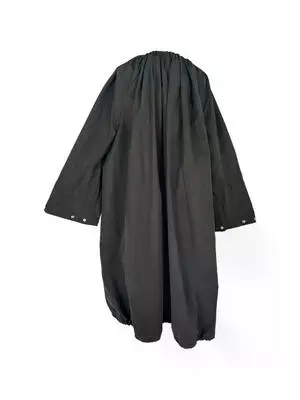 TOTEME Parachute Gathered Coat - Black