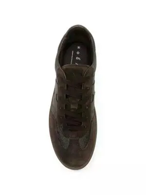 Hogan Suede Sneakers - Brown