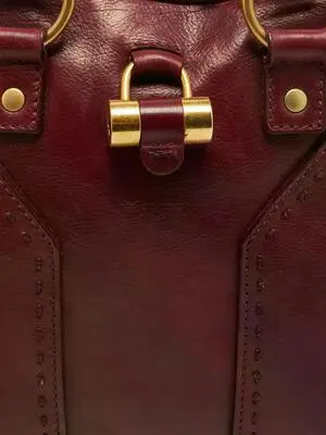 Saint Laurent Muse Leather Tote Bag