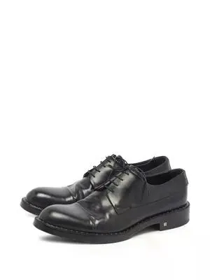 LOUIS VUITTON Micro-stud Leather Derby Shoes
