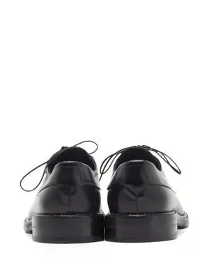 LOUIS VUITTON Micro-stud Leather Derby Shoes