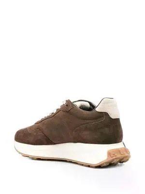Hogan H641 Suede Logo-patch Sneakers