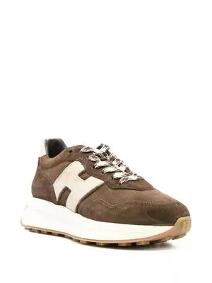 Hogan Suede Logo-patch Sneakers