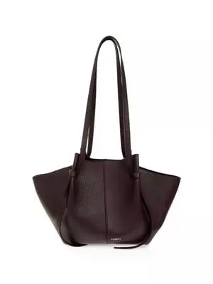 Yuzefi Mochi Leather Tote Bag - Brown