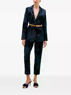 Silvia Tcherassi Rebeca Velvet-effect Jacket
