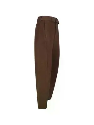 LEMAIRE Belted Curved-leg Trousers
