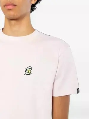 AGNES B. Logo-embroidered T-shirt