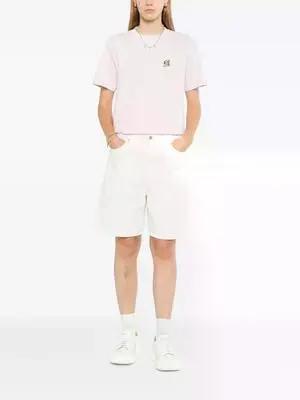 AGNES B. Logo Embroidered T-shirt