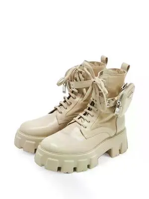 Prada Monolith Combat Boots