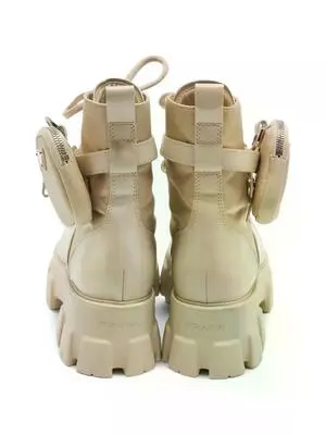 Prada Monolith Combat Boots