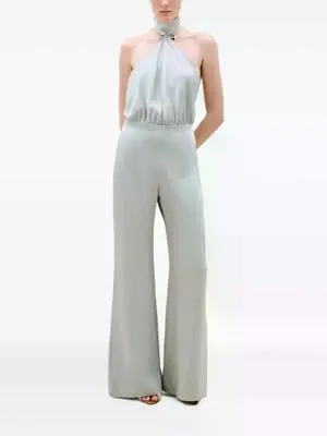 Silvia Tcherassi Imperio Halterneck Jumpsuit