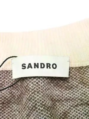 Sandro Paisley Print Knitted Vest - Neutrals