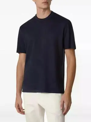 BRETT JOHNSON Crew-neck T-shirt - Blue