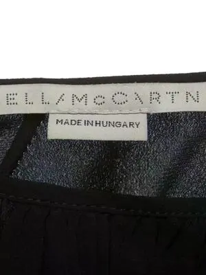 Stella McCartney Lace-trim Belted Blouse