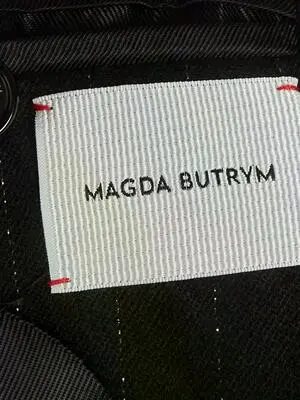 Magda Butrym 2020 Striped Single-breasted Coat
