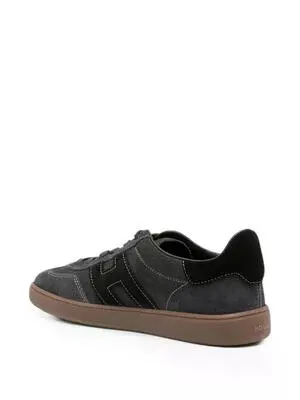 Hogan Logo-patch Panelled Sneakers