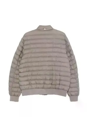 Herno Quilted High Neck Zip Up Jacket