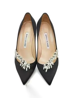 Manolo Blahnik Nadira Crystal-embellished Pumps