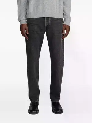 FRAME Faded Straight-leg Jeans