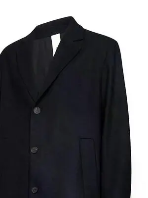 HEVO Cassano Single-breasted Notched-lapel Coat